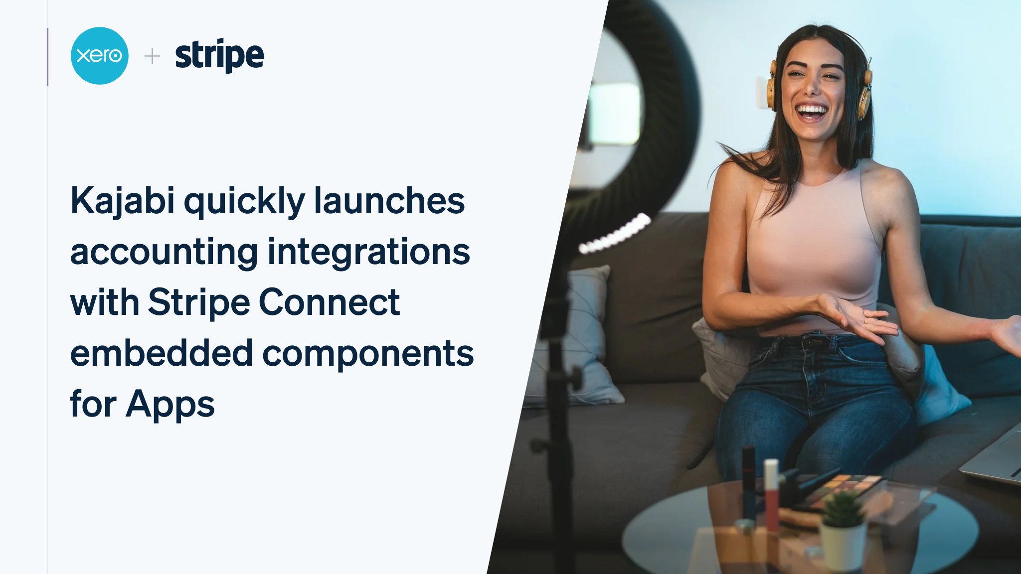 Kajabi Quickly Launches Accounting Integrations with Stripe Connect Embedded Components for Apps ...