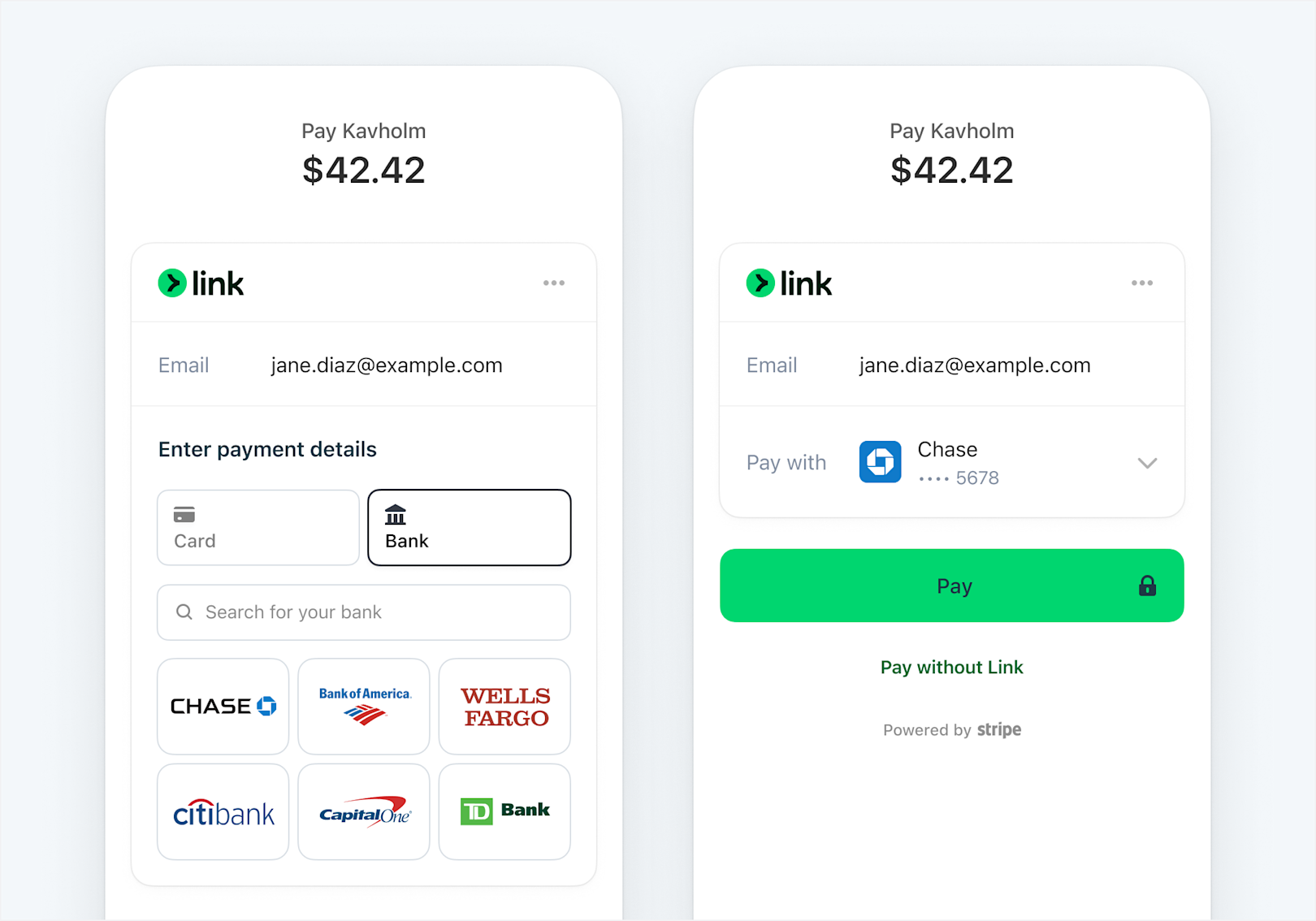 Reduce payments costs with Instant Bank Payments via Link