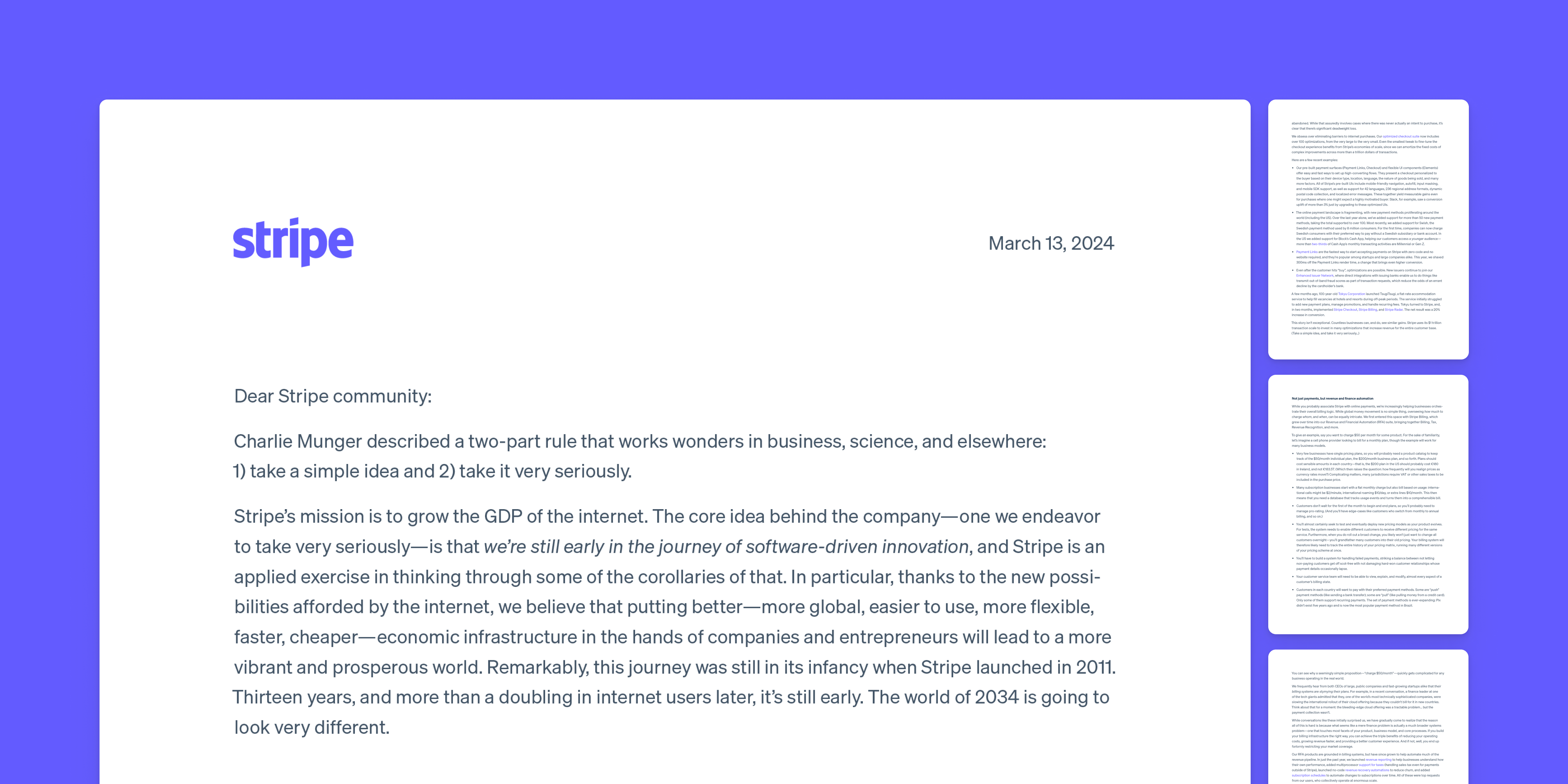 Stripe’s 2023 annual letter