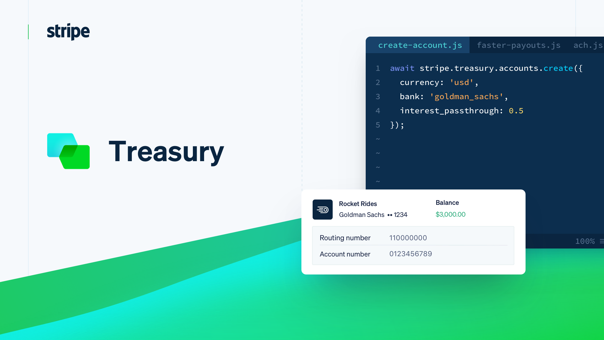 Stripe Treasury | Banking-as-a-Service for Embedded Finance Stripe Treasury | Banking-as-a-Service for Embedded Finance