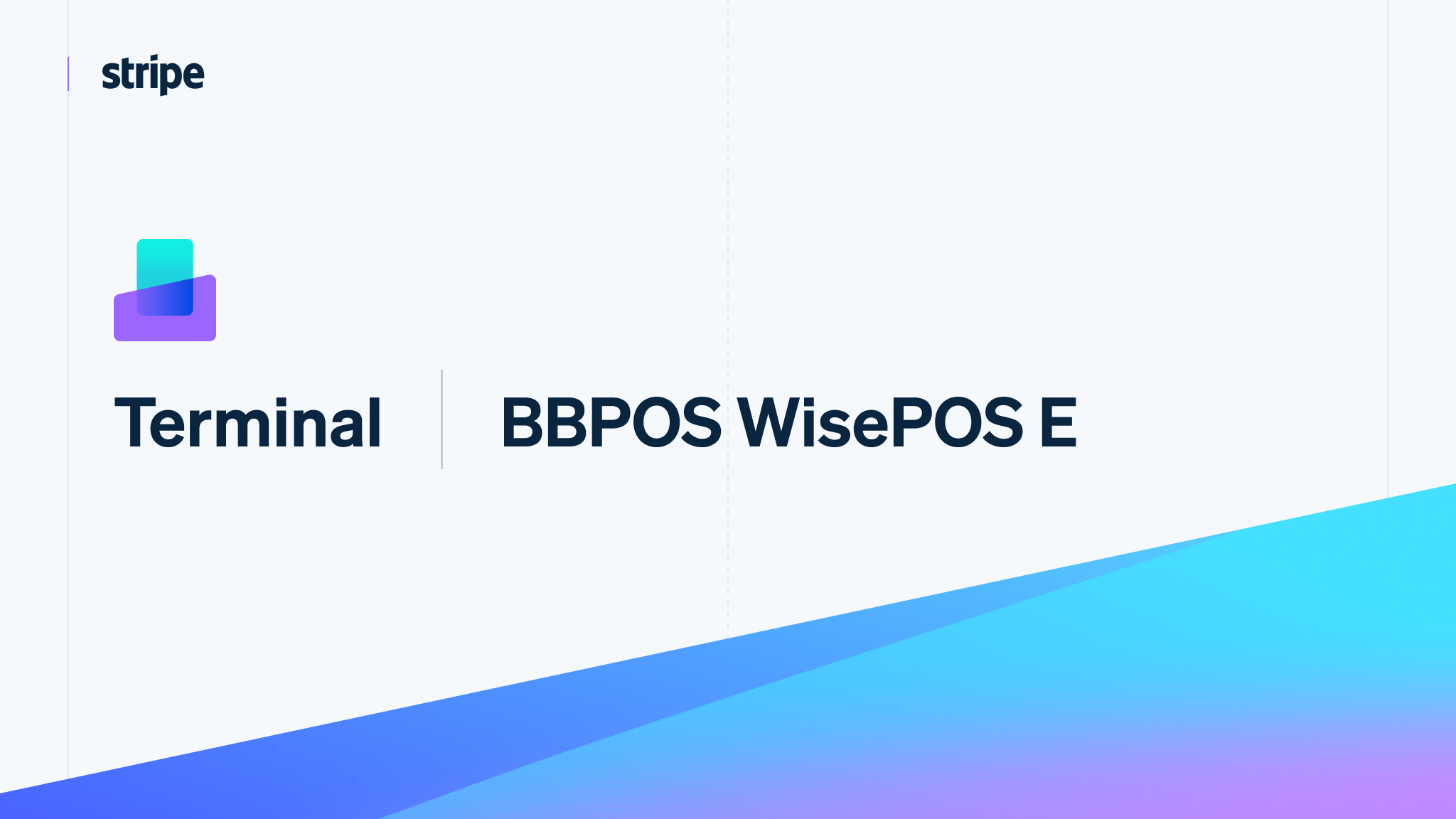 BBPOS WisePOS E | Stripe Terminal