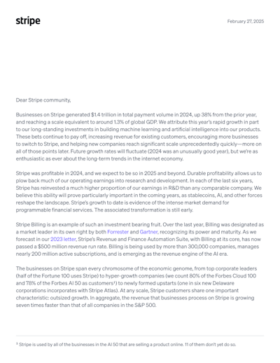 Stripe’s 2024 annual letter