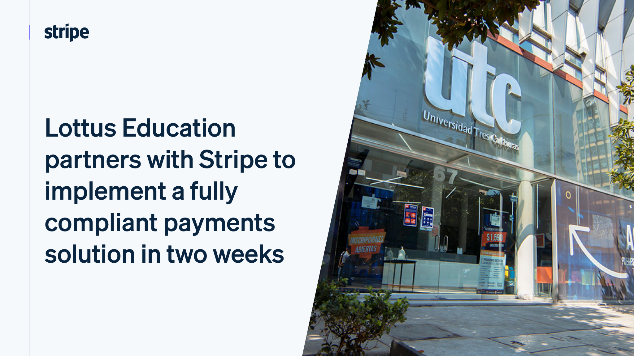 Lottus Education case study | Stripe