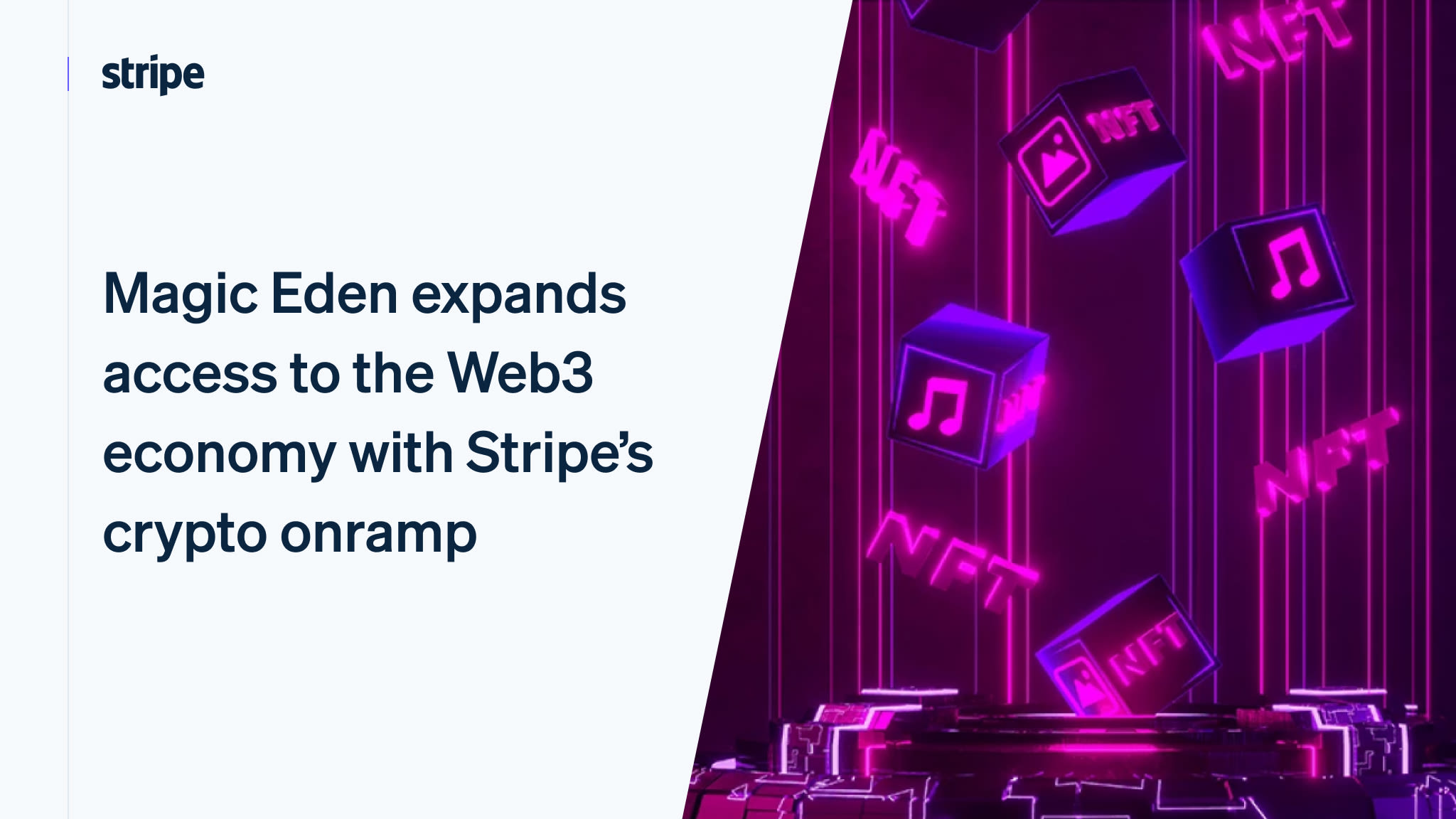 Magic Eden Expands Access to the Web3 Economy with Crypto Onramp | Stripe