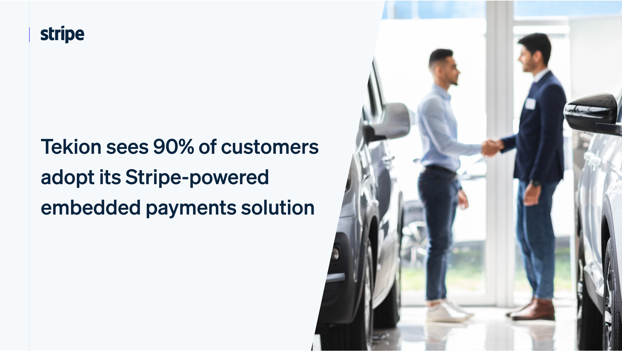 Tekion Sees 90% of Customers Adopt its Stripe-Powered Embedded Payments ...