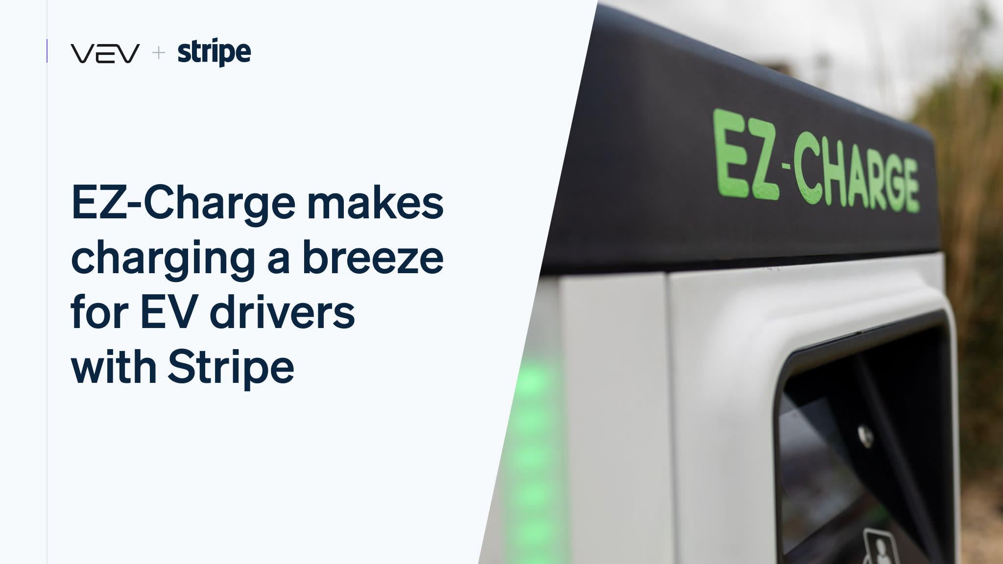EZ-Charge makes charging a breeze for EV drivers with Stripe